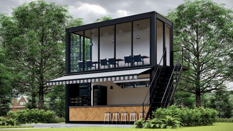 Maßgeschneiderte Gastro-Container in modularer Bauweise